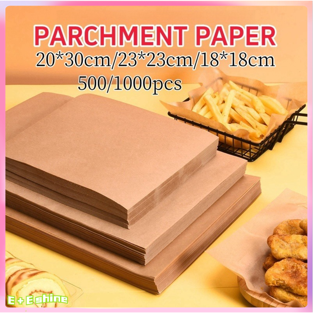 500/1000pcs Parchment Paper For Baking/Baking Wax Paper/Paper Wax For ...