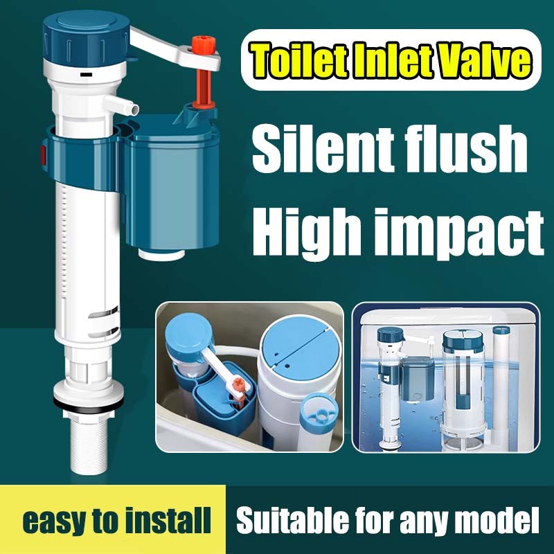 Toilet flush set Toilet Water Tank Fittings Intake Valve Toilet flush ...