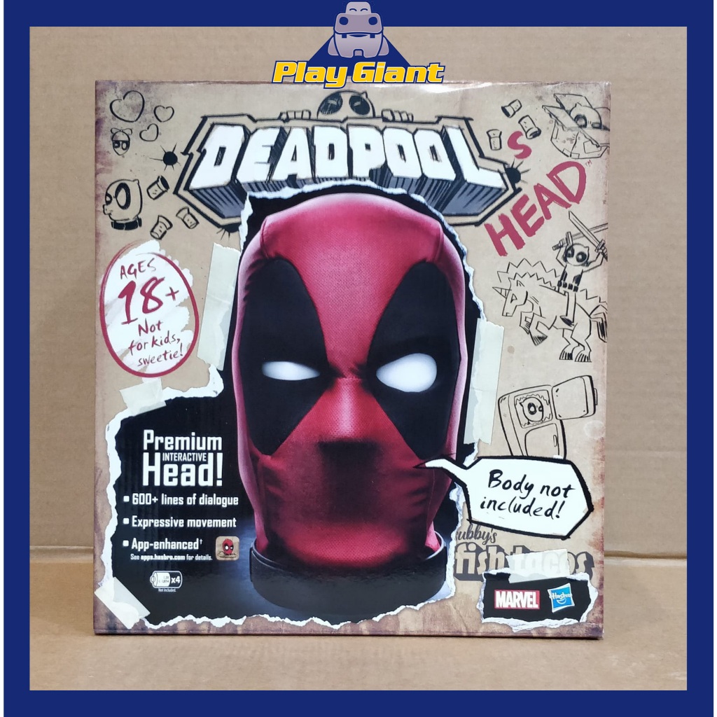 Marvel Legends Deadpool’s Premium Interactive Head | Shopee Philippines