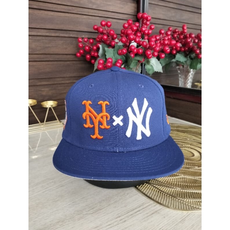 NE New York Mets x Yankees Subway Series Snapback Cap | Shopee Philippines