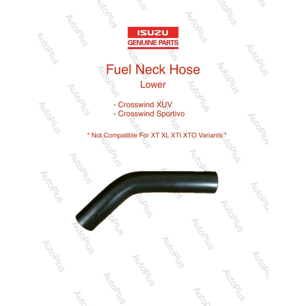 Isuzu Genuine Parts Fuel Neck HOSE (Lower): Isuzu Crosswind XUV ...