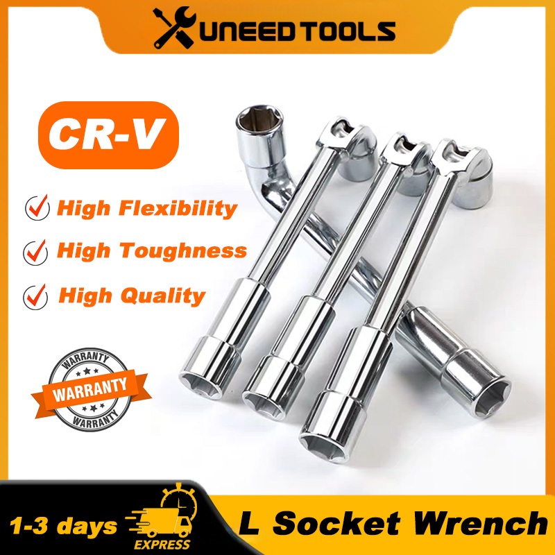 L Type Socket Wrench 8mm-17mm L-Wrench Angle Wrench Double Ended Socket ...