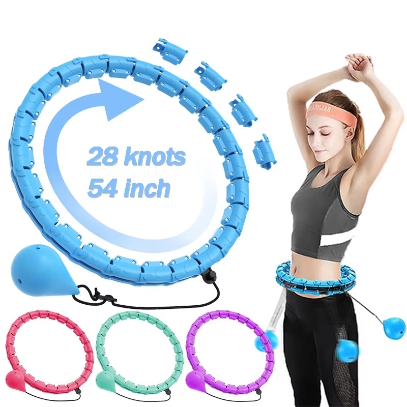 Weighted Hula Circle Hoops for Adults Weight Loss Plus Size for Adults ...