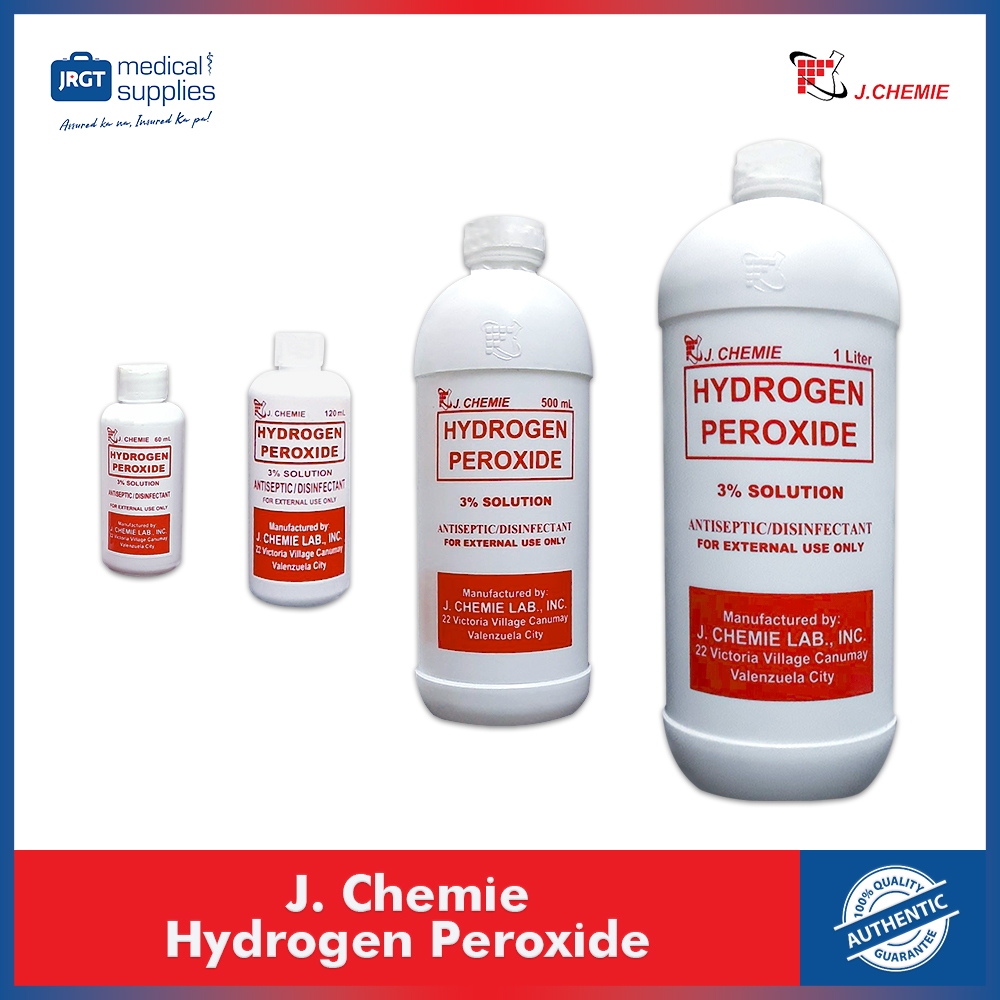 J. Chemie Hydrogen Peroxide Antiseptic | First Aid Disinfectant ...