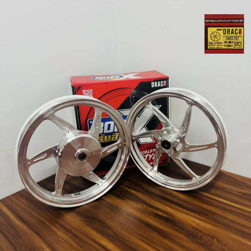 BOM X DRACO AND LYNX MAGS FOR MIO 110 | Shopee Philippines