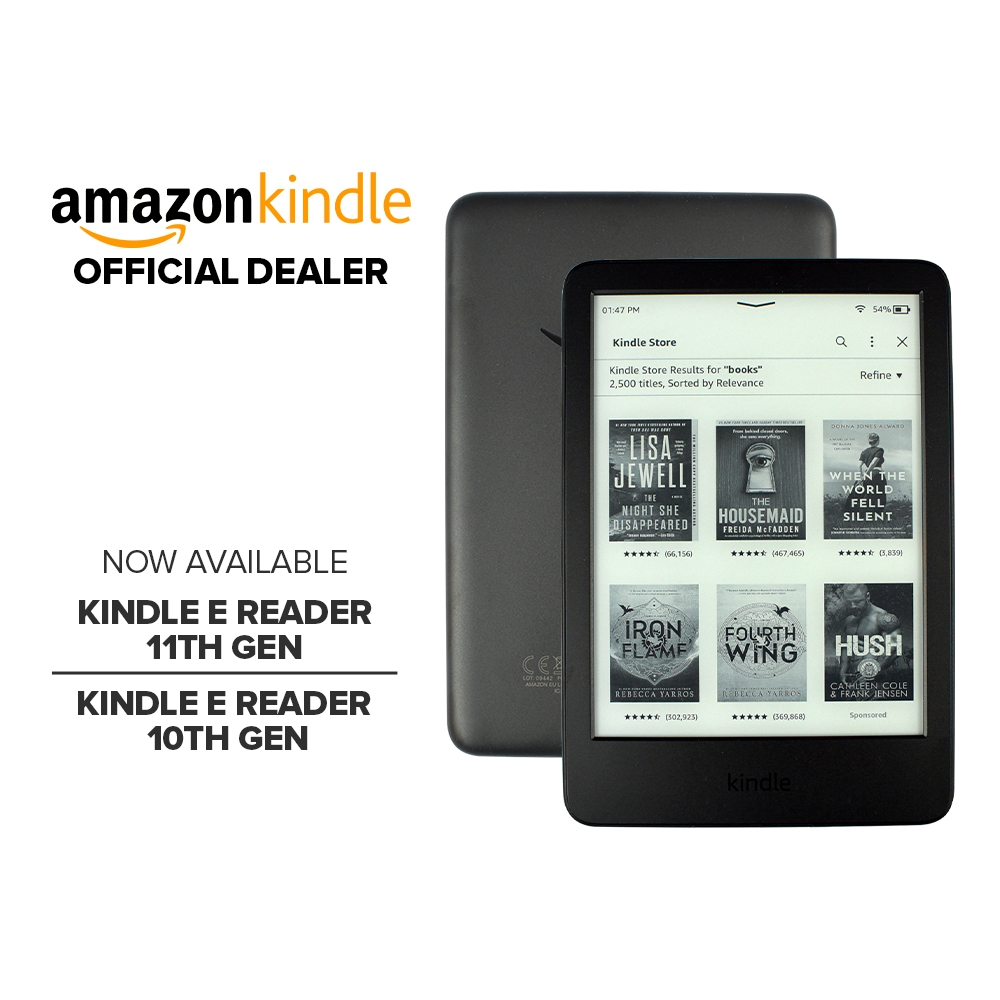 Amazon Kindle E Reader 11th Gen (16GB) Lightest and most compact, and ...