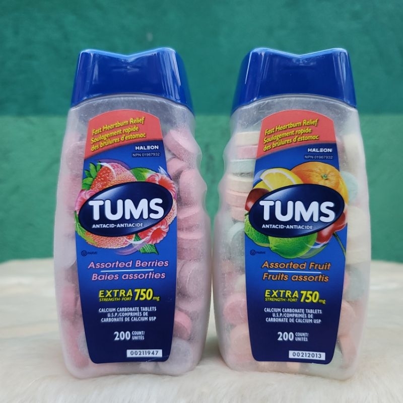 TUMS relief heartburn Berries & Fruits flavor 🇨🇦 | Shopee Philippines