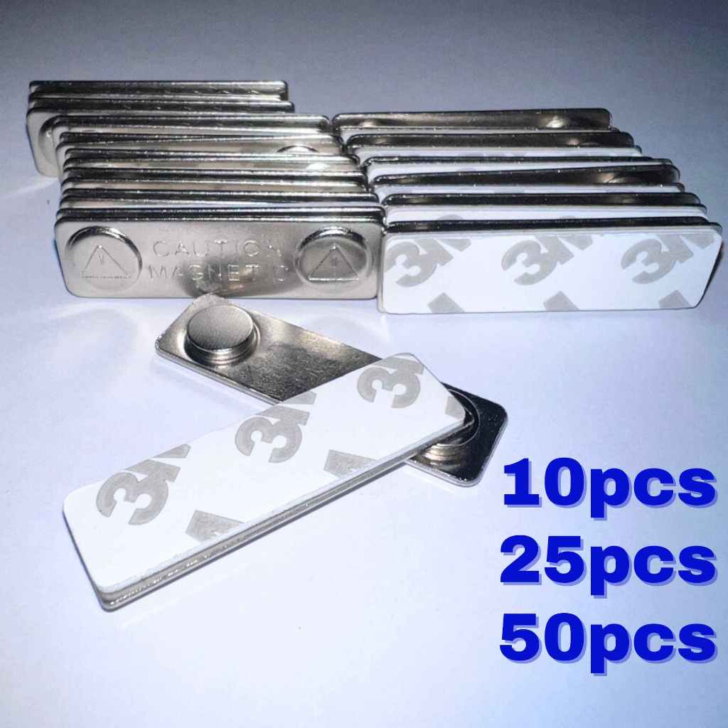 Magnetic Name Plate Holders With Adhesive (10pcs, 25pcs, 50pcs ...