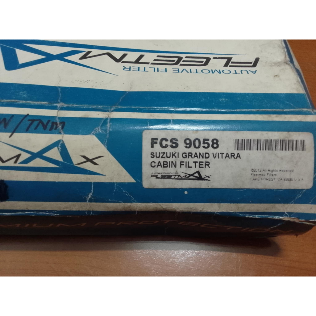 FLEETMAX FCS 9058 - Cabin Filter | Shopee Philippines