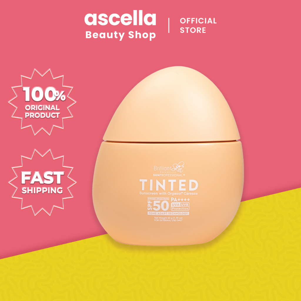 BRILLIANT SKIN Sunprofessional Orgasol Tinted Sunscreen Tone Adapt ...