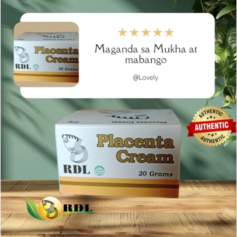 RDL PLACENTA FACE CREAM 20G | Shopee Philippines
