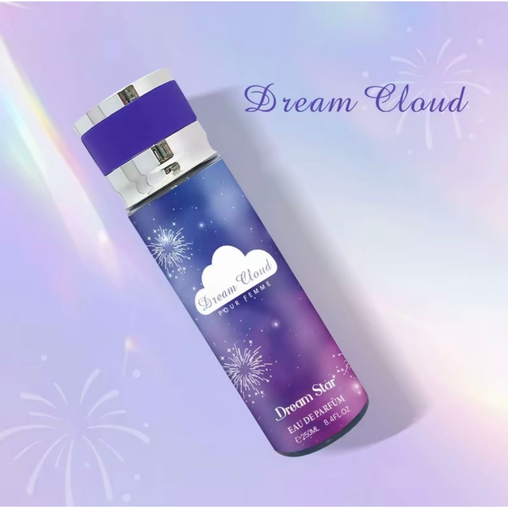 DREAM STAR Dream Cloud Eau de Parfum Perfume Fragrance Mist 250ml Long ...