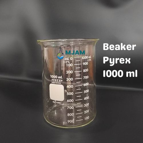 Beaker 1000ml, 1 Liter, Brand: Pyrex | Shopee Philippines