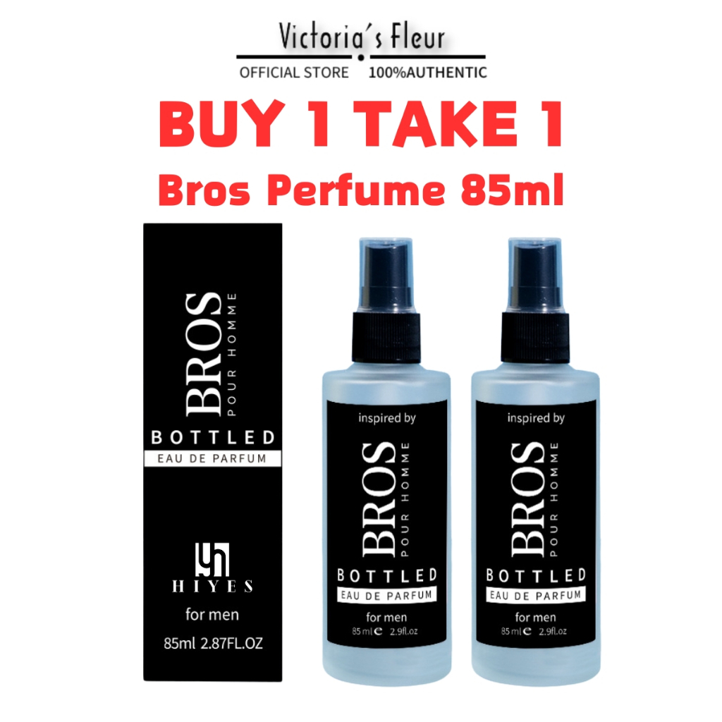 【Buy 1 Take 1】Bros Perfume 85ml Perfume for Men Bros Perfume Spray With ...