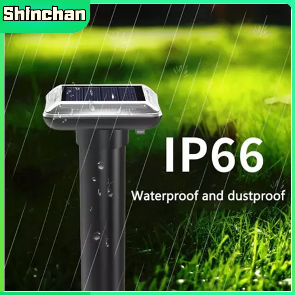 Solar Ultrasonic Vibration Mouse Repelling Snake Repeller Pest Lawn ...