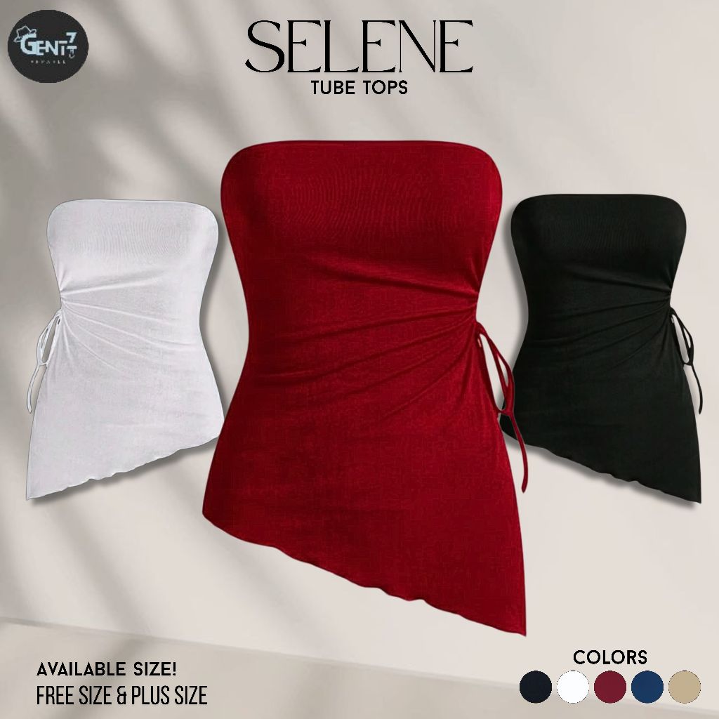 GentZ Selene Sexy Tube Tops for Women Sleeveless Cute Tops for Girls ...