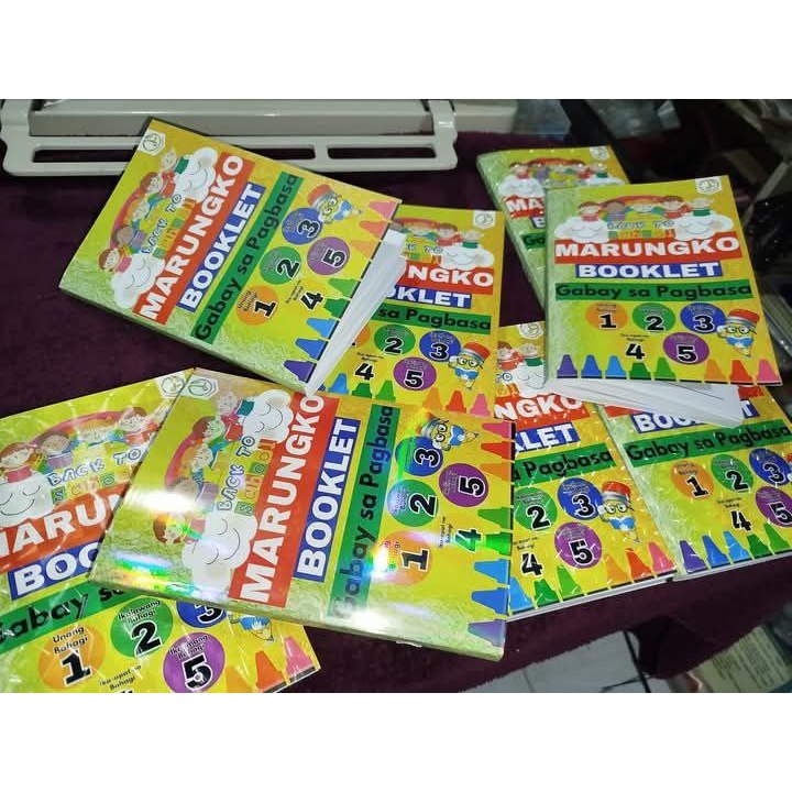 Marungko Gabay sa Pagbasa 1-5 Booklet Marungko Approach Unang Hakbang Sa Pagbasa Reading Book ...