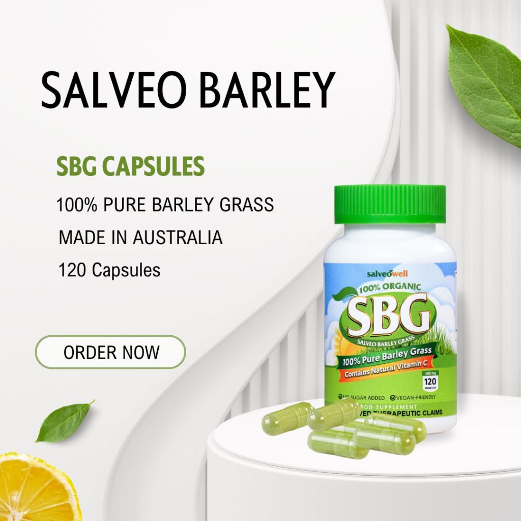 Salveo Barley Capsules 120pcs made in Australia gamot sa diabetes ulcer ...