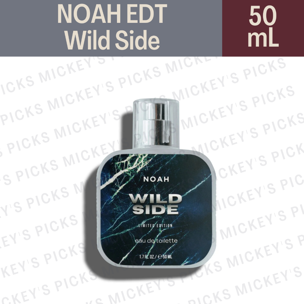 Noah Wild Side Eau De Toilette | 50mL | Long-Lasting Fragrance for Men ...