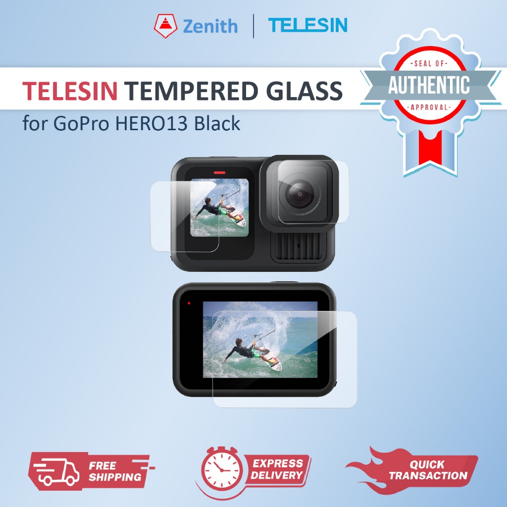 Tempered glass film for GoPro Hero 13 Black | Shopee Philippines
