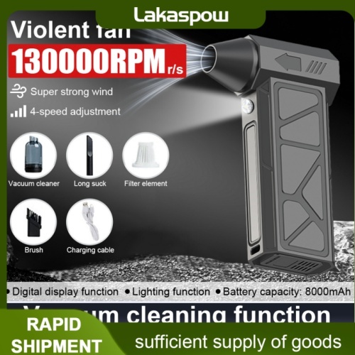 130000RPM Turbofan, Wind Speed 35m/s Dust Removal High Power Jet Fan ...