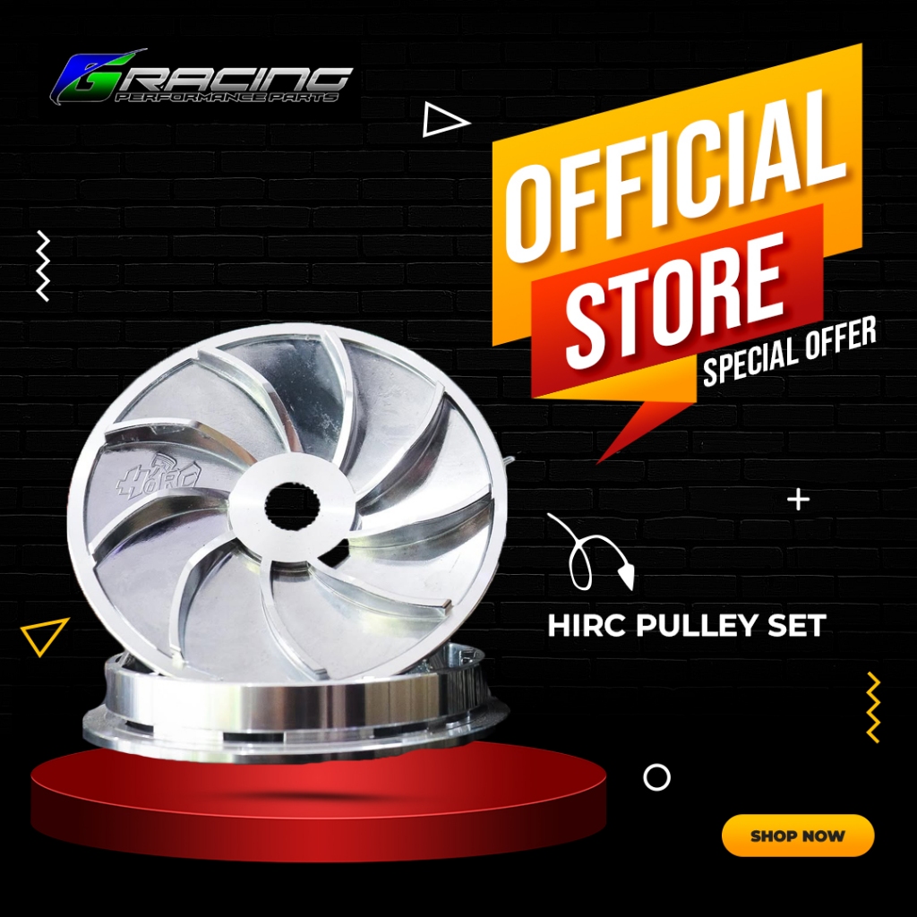 HIRC PULLEY SET MIO M3, MIO SPORTY, NMAX, PCX160 (GRACING PH) | Shopee ...