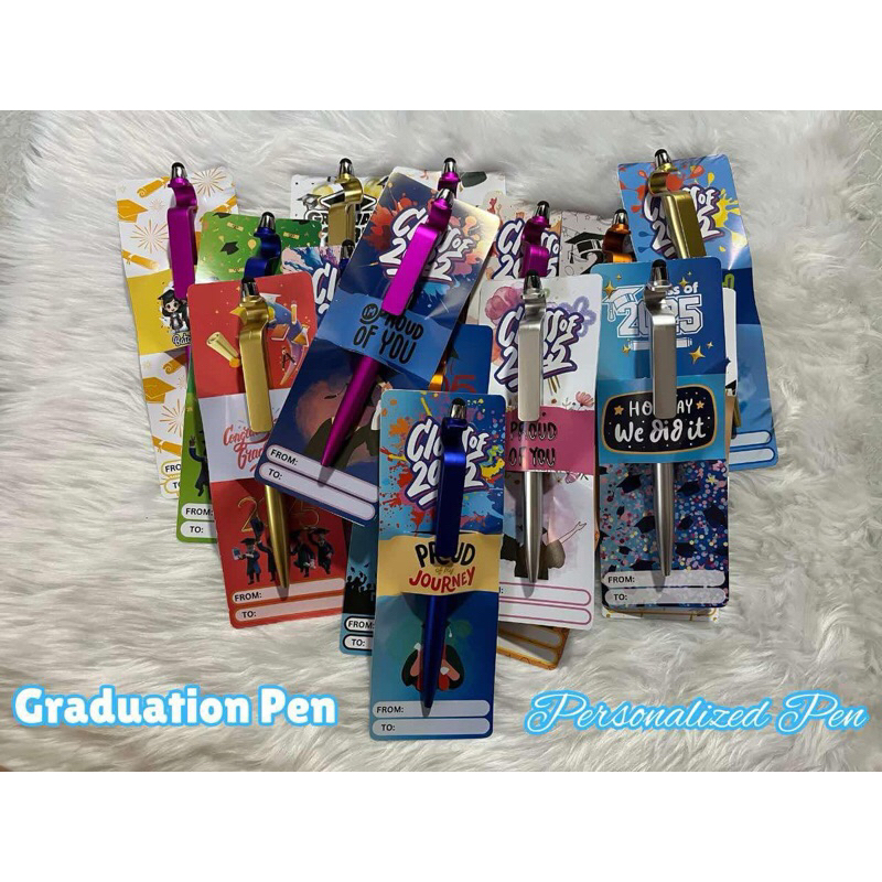 Graduation Token Gift Souvenir Giveaways Graduation Pen | Shopee ...