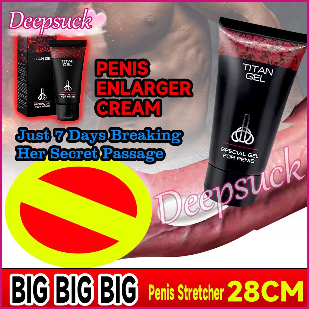 Deepsuck Original Penis Enlarger Cream Health Care Enlarge Oil Men ...