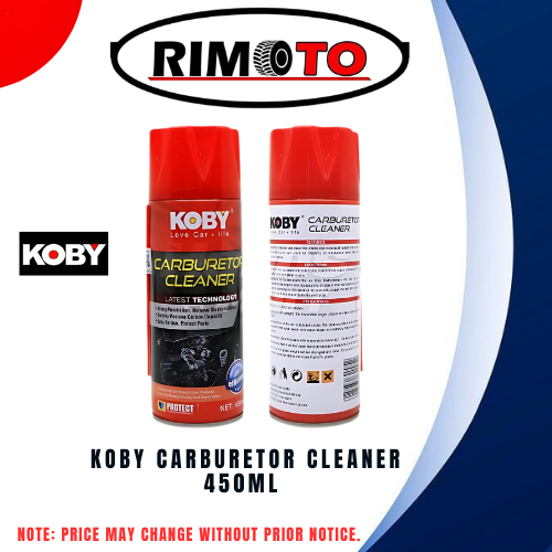 Koby Carburetor Cleaner 450ml | Shopee Philippines