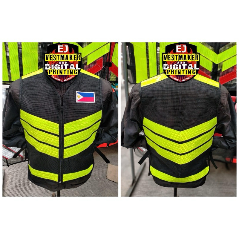 DESIGN#9 HIGH QUALITY REFLECTORIZED VEST For SALE | Shopee Philippines