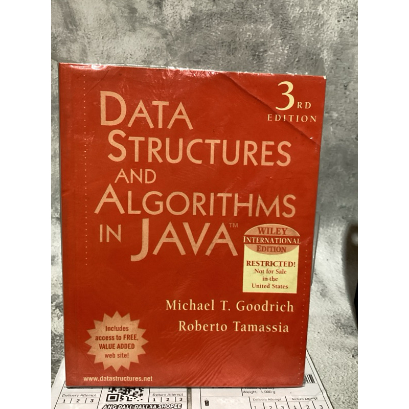 DATA STRUCTURES AND ALGORITHMS IN JAVA | Shopee Philippines