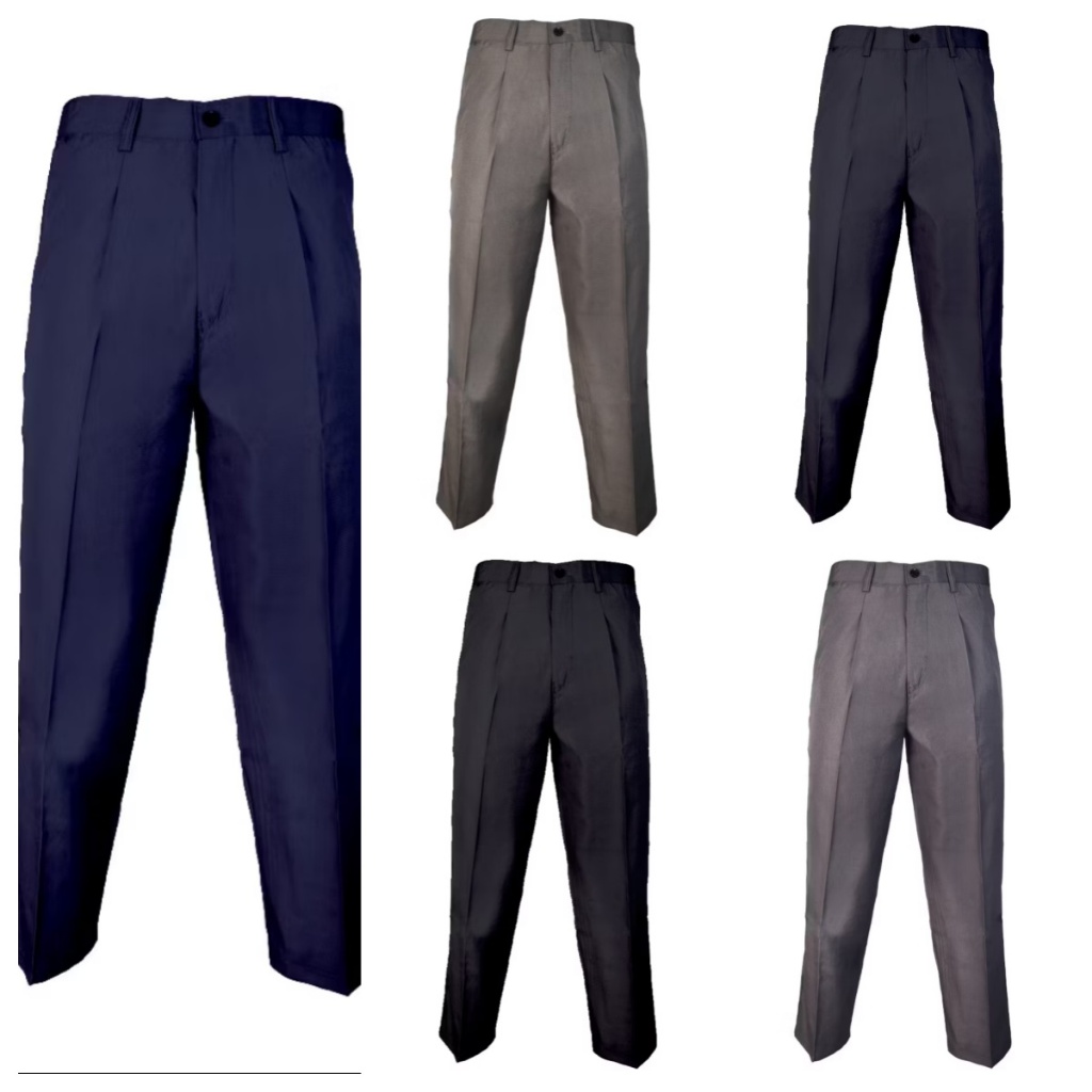 Men's Formal Black Slacks #305 | Shopee Philippines