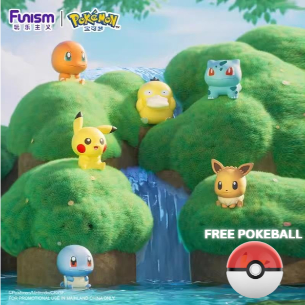 Funism: Playfulness-Little Adventure Pokémon Palm size Ornaments Eevee ...