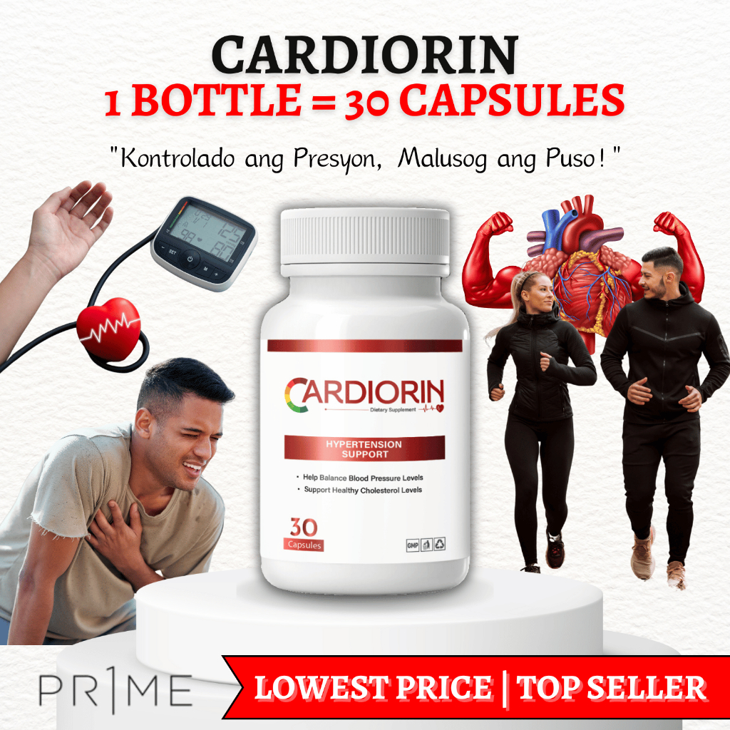 Cardiorin | Hypertension Support | Help Balance Blood Pressure Level l ...