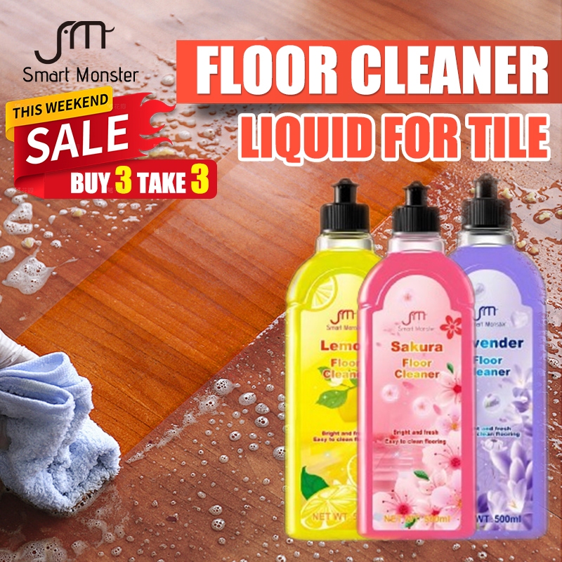 Smart Monster Floor Cleaner Liquid For Tile Stubborn Stains Removes 99. ...