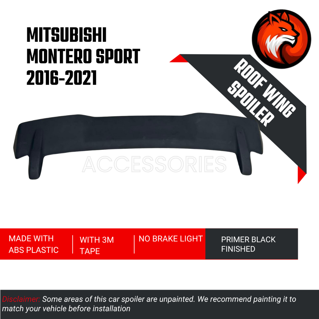 Mitsubishi Pajero car spoiler / Mitsubishi Montero SPORT car spoiler ...