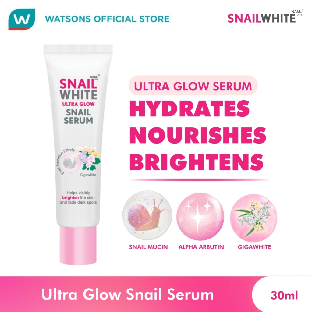 SNAILWHITE Ultra Glow Snail Serum 30ml | Shopee Philippines