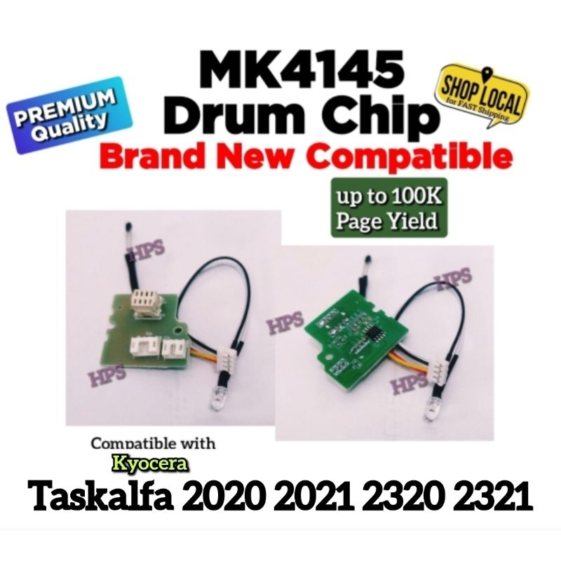 MK4145 Drum Reset Chip for use and Compatible with Taskalfa 2020 2021 ...
