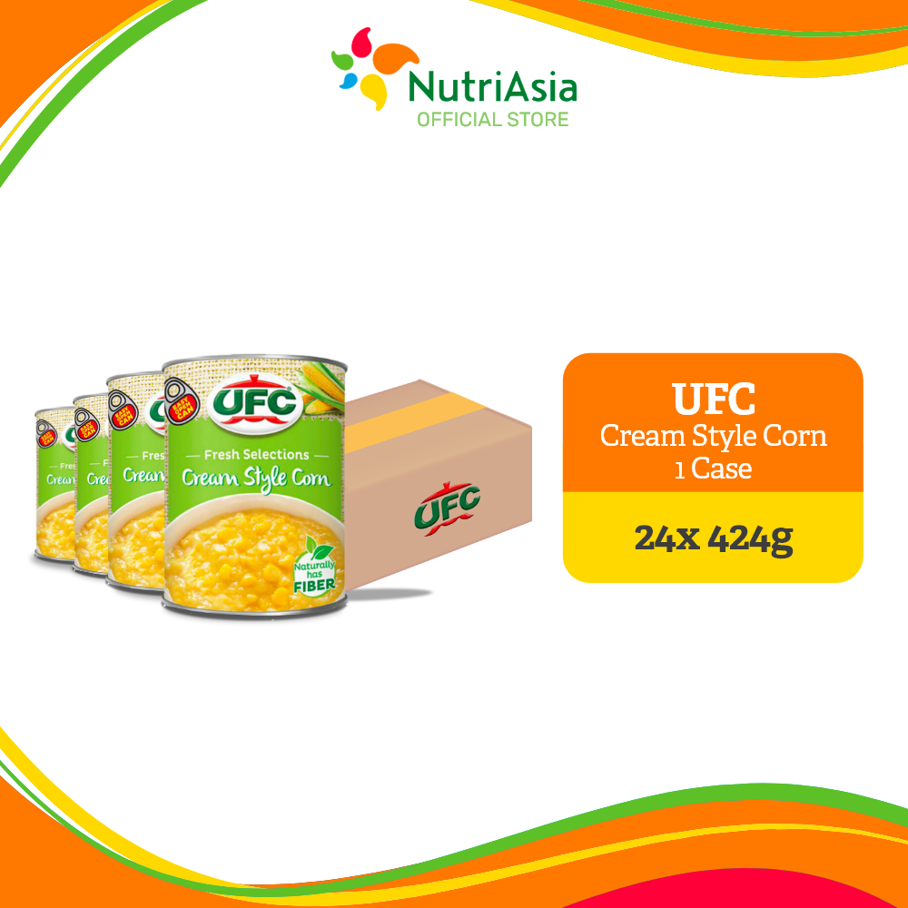 UFC Fresh Selections Cream Style Corn 425g (1 Case) | Shopee Philippines