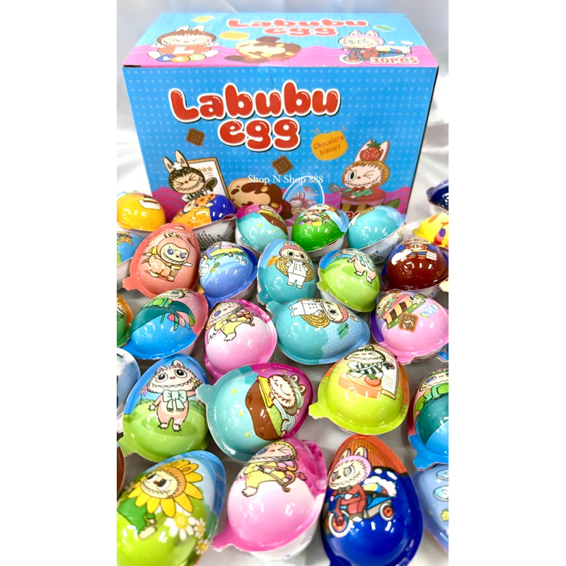 Labubu King Egg Box !!! 30pcs/Box | Shopee Philippines