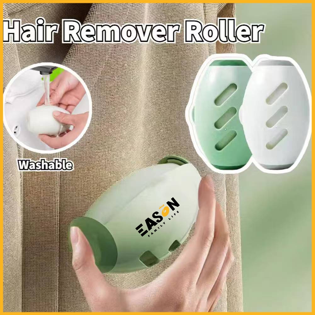 Washable Reusable Dust Roller for Multi-Surface Cleaning Pet Hair Lint ...