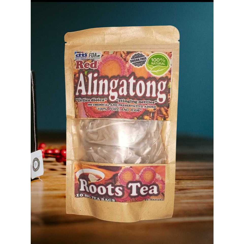 Alingatong Roots Tea 100% Original (10 tea bags) | Shopee Philippines