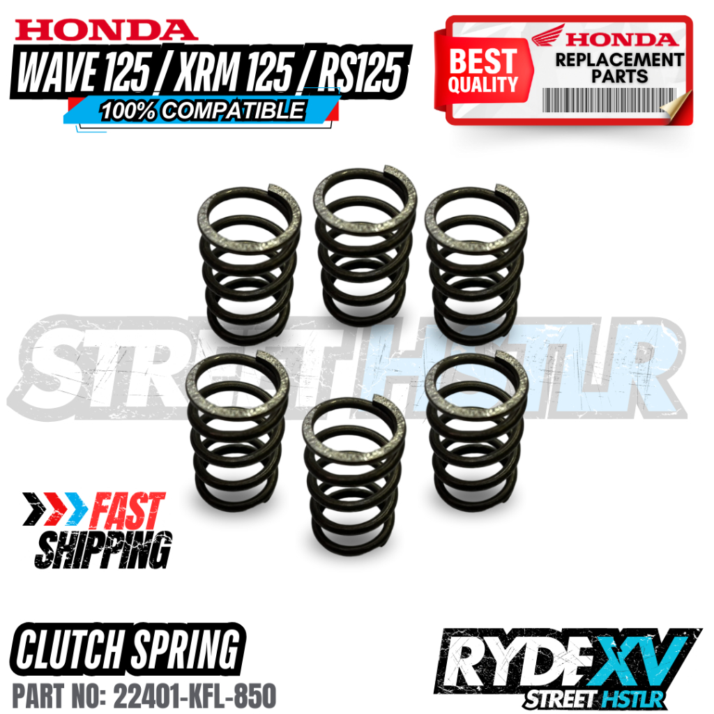 CLUTCH SPRING SET Honda Wave 125 / XRM 125 / RS125 /Trinity 125 (22401 ...