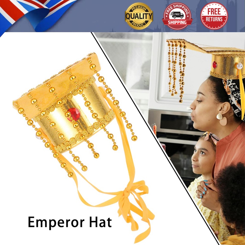 Emperor Hat Unisex Adult Kids Emperor Style Ancient Emperor Diadem ...