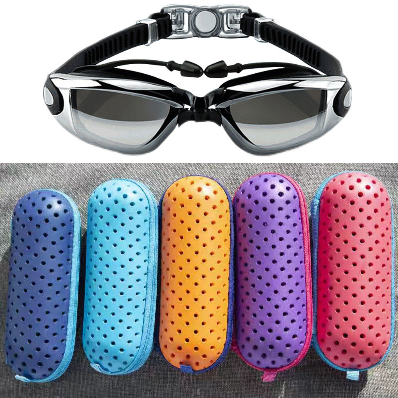 EVA Swimming Glasses box Hollow Swim Goggles Case Portable Lightweight ...
