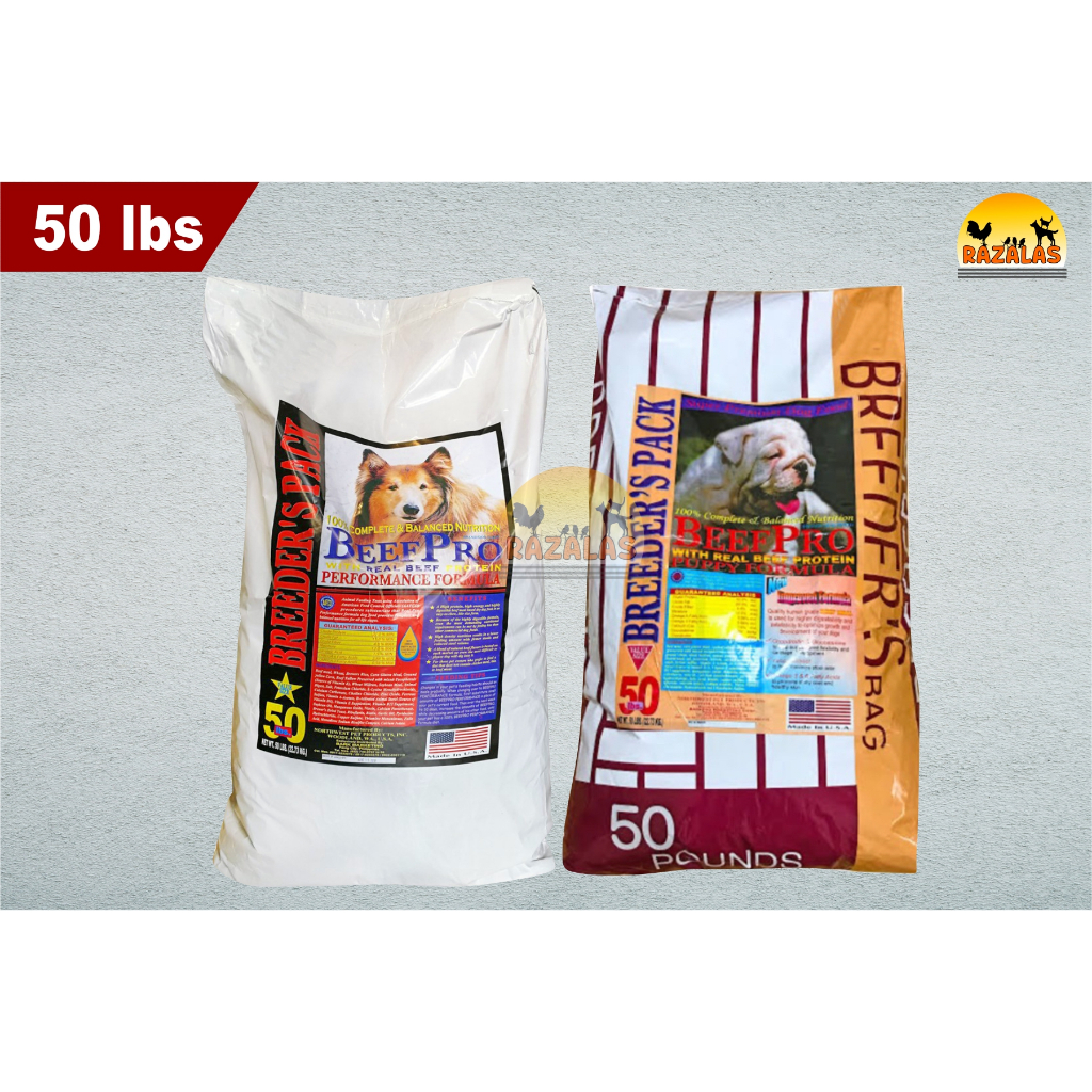 Beef Pro 50lbs Puppy Adult | Shopee Philippines