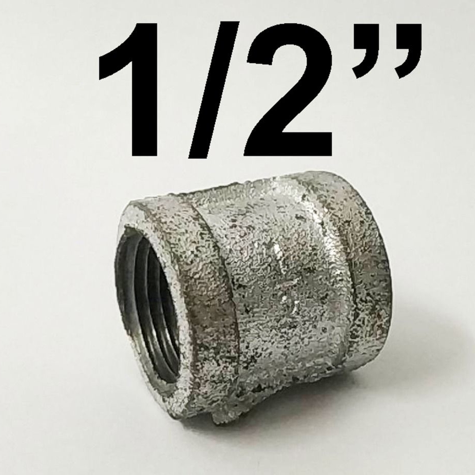 Mech Galvanized Iron (GI) Coupling 1/2" / 3/4" / 1" / 1-1/4" / 1-1/2 ...