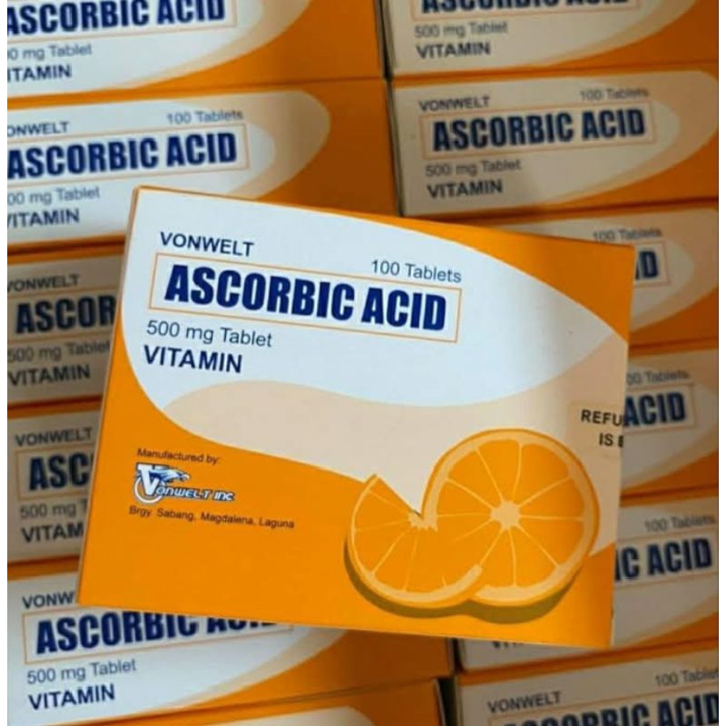 Ascorbic Acid Vitamin C Apcee / Ascophil / Vonwelt 500mg 100 tablet ...