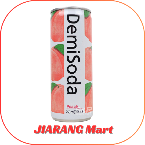 Demi Soda Peach 250ml*1pc | Shopee Philippines