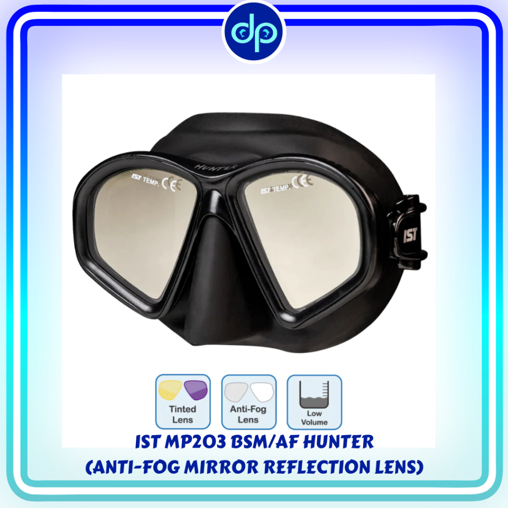 IST MP203 BSM/AF HUNTER (ANTI-FOG MIRROR REFLECTION LENS) | Shopee ...